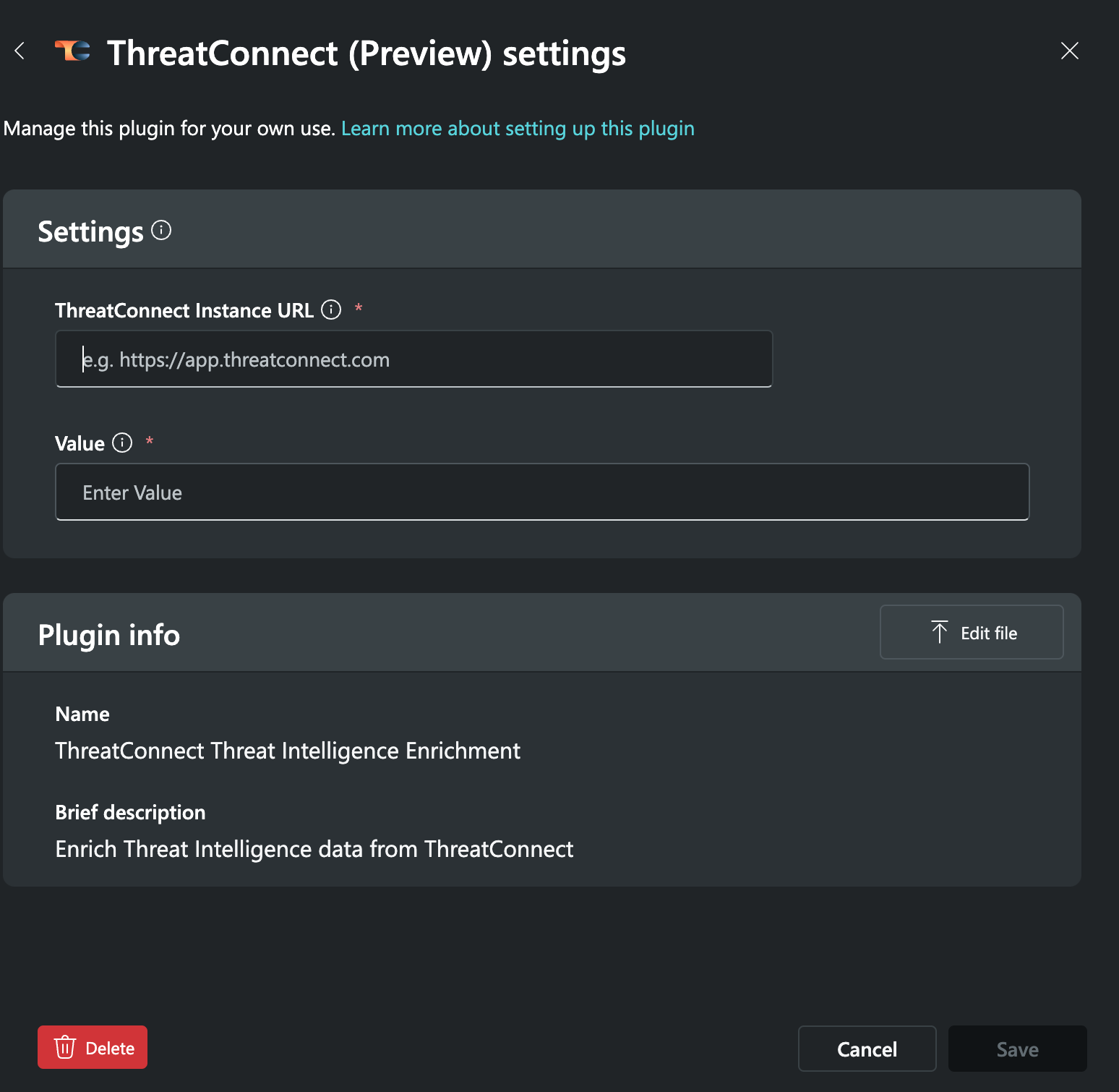 ThreatConnect Threat Intelligence Enrichment API Plugin for Microsoft Security Copilot User Guide